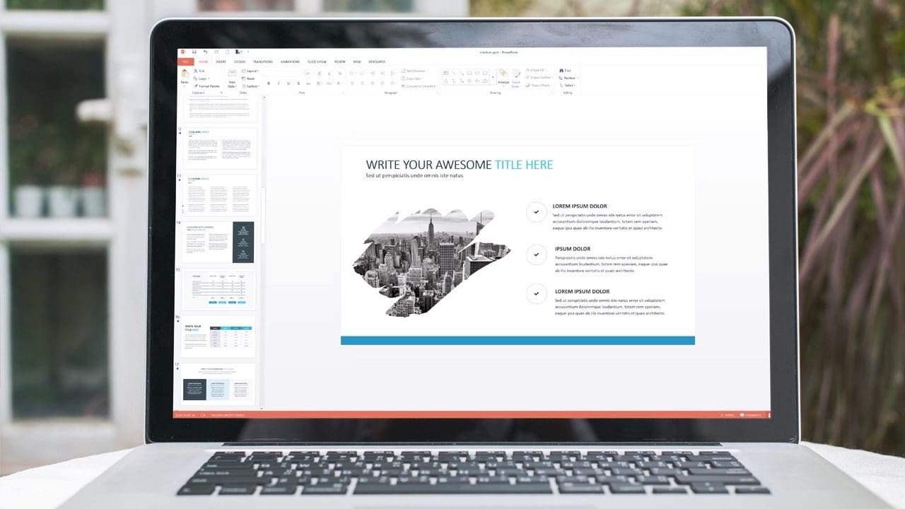 How to Make Brush Shaped Image Placeholders in PowerPoint