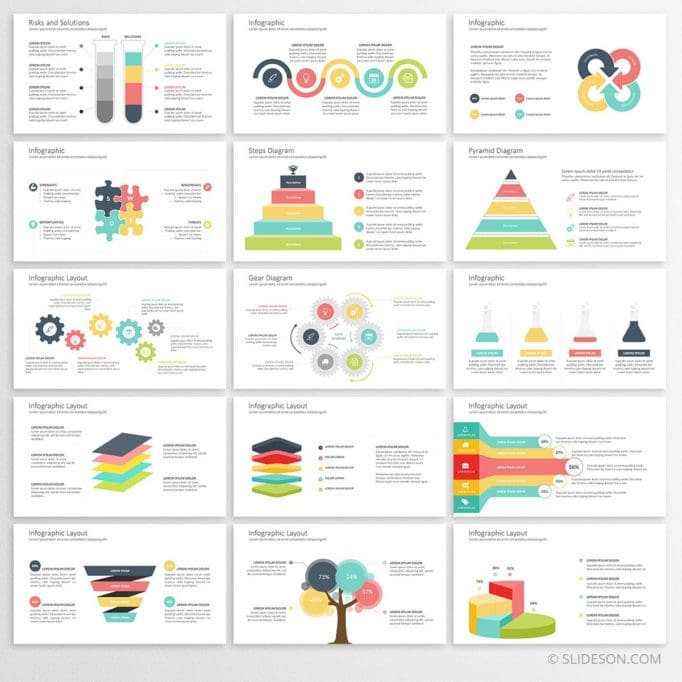 Portfolio PowerPoint Template - PPT to PDF Portfolio - Slideson