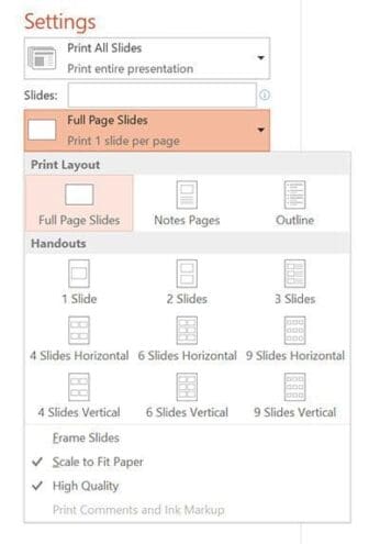 How to Print Multiple Slides on One Page in PowerPoint - Slideson