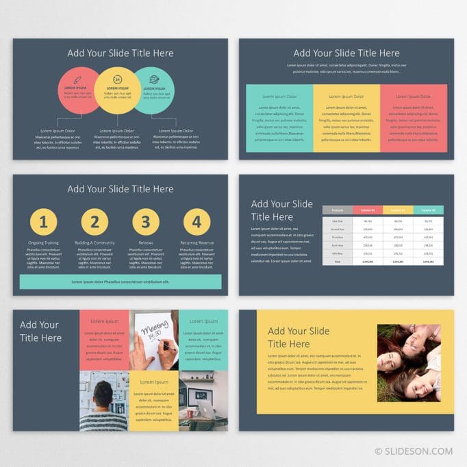 Multipurpose PowerPoint Template - SlideShare Template