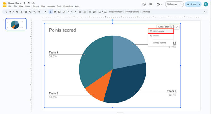 How to Add and Edit Charts in Google Slides - Slideson